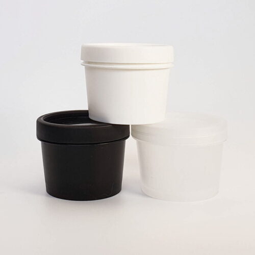 Round Plastic PP Tub - Raw Essentials