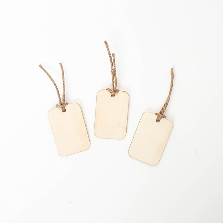 Brown Wooden Gift Tags – Raw Essentials