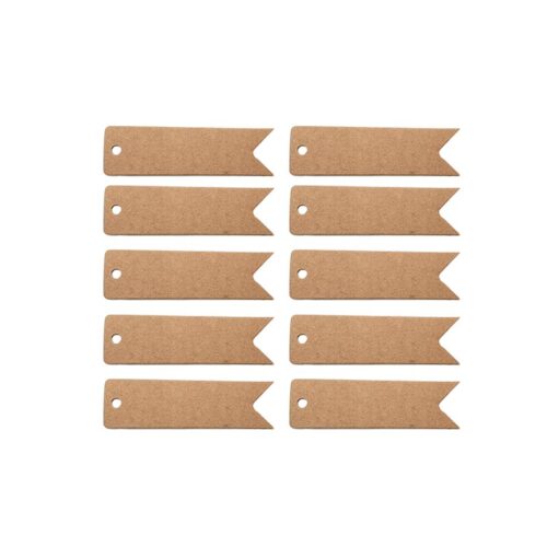 Flag Shape Hang Tags – Raw Essentials