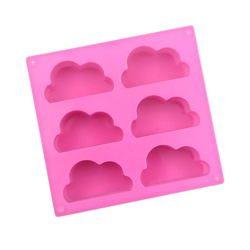 Six Clouds Shape Silicone Mold – Raw Essentials