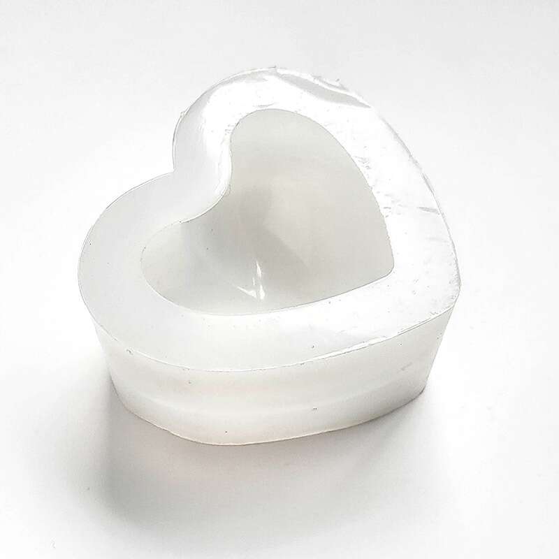 3D Single Medium Heart Silicone Mold – Raw Essentials
