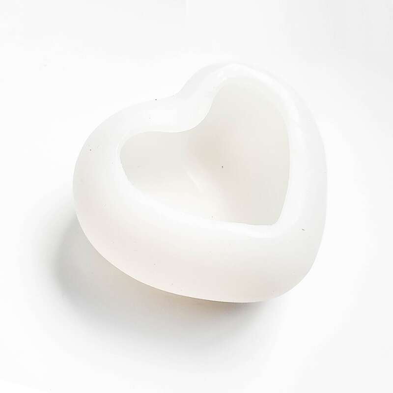 3D Single Big Heart Silicone Mold – Raw Essentials