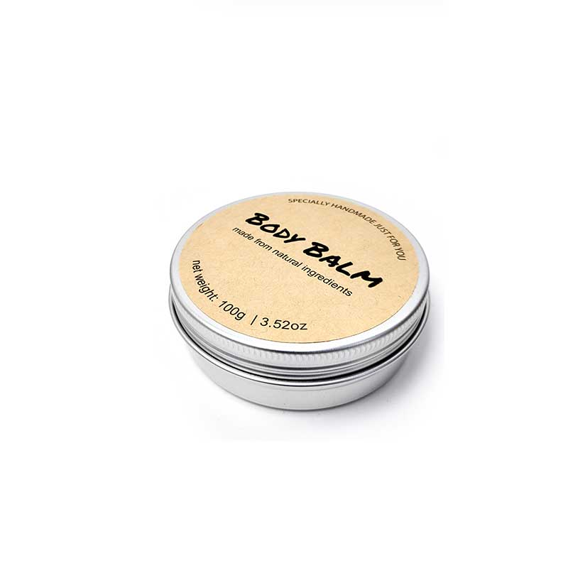 Rectangle Tin Balm 20g Kraft Sticker - Raw Essentials